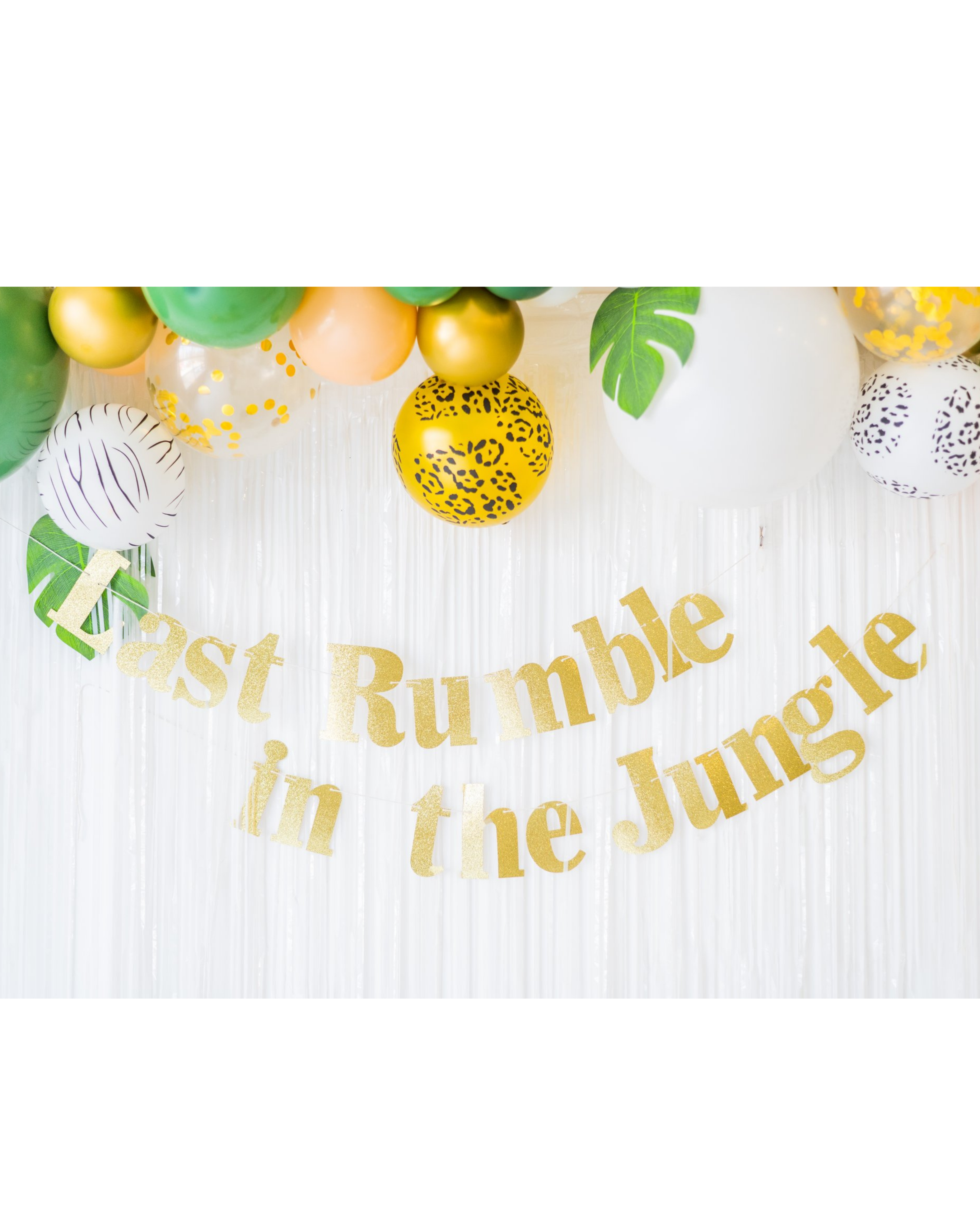 Last Rumble in the Jungle Bachelorette Party Decor & Accessory Box ...